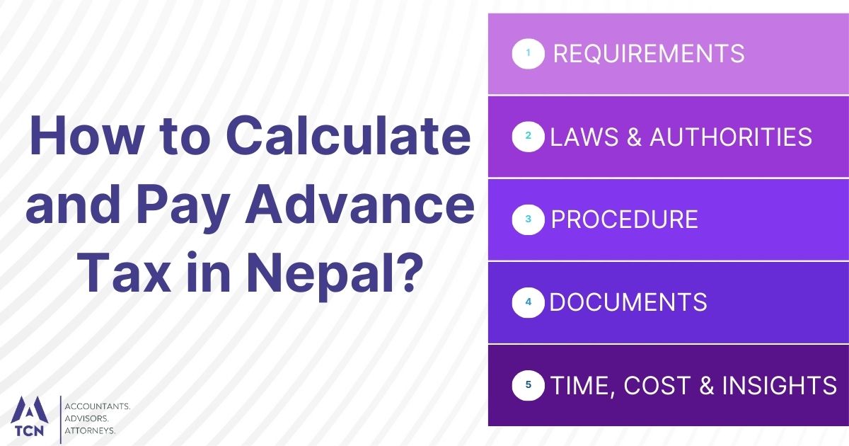 How to Calculate and Pay Advance Tax in Nepal? | TCN