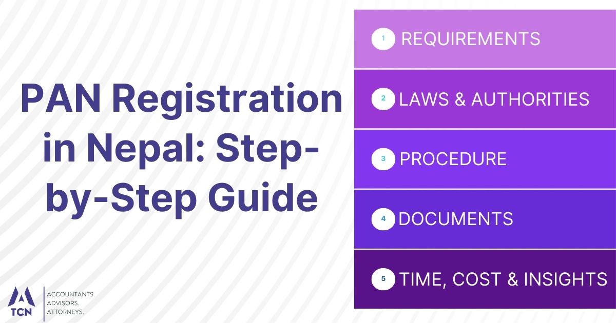 Online PAN Registration in Nepal (2025) | PAN Card Process