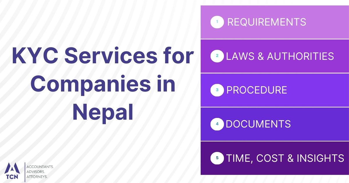 KYC Services for Companies in Nepal | TCN