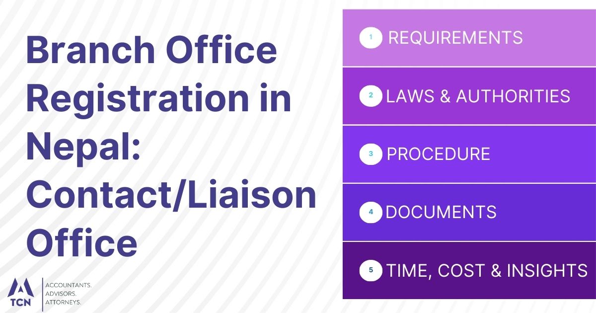 Foreign Branch Office Registration in Nepal | Liaison Office