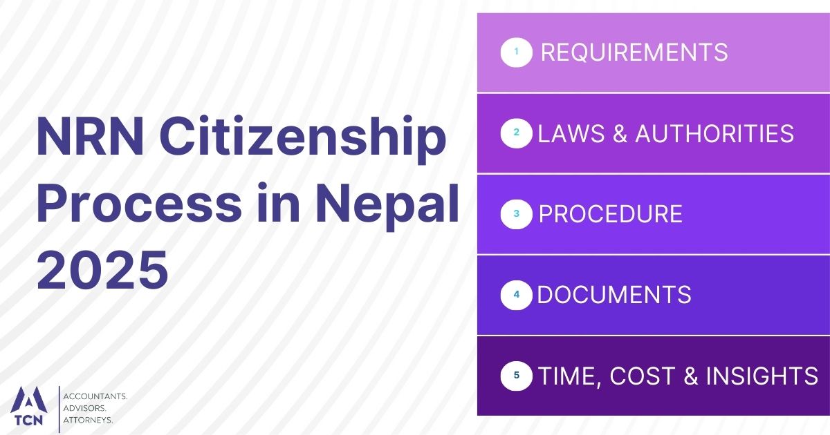 NRN Citizenship Process in Nepal 2025 | TCN
